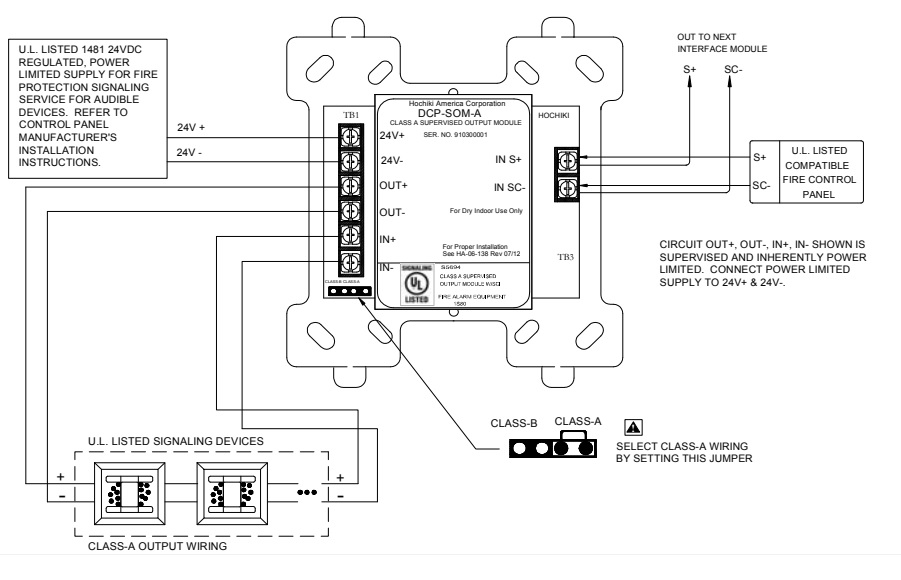 Hướng dẫn lắp đặt module điều khiển chuông DCP-SOM-A/AI Hochiki | CUNG ...